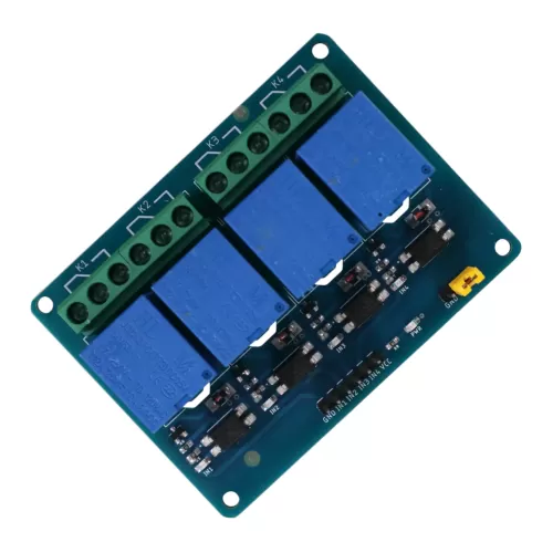 Buy 5V 4 Channel Relay Module with Optocoupler